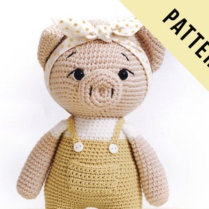 PATTERN: Ruby the Pig - Etsy