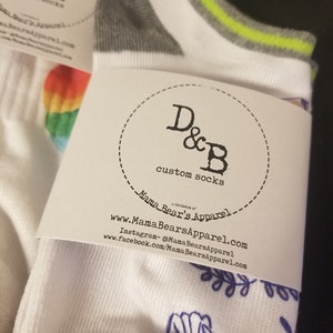 Watercolor Heart Socks / Rainbow Socks / Adult and Youth - Etsy