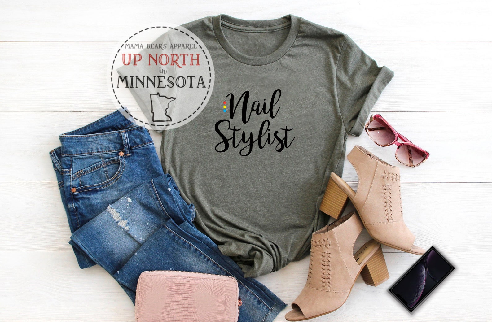 Nail Stylist Vendor Shirt - T-shirt - SUPER Soft - Etsy