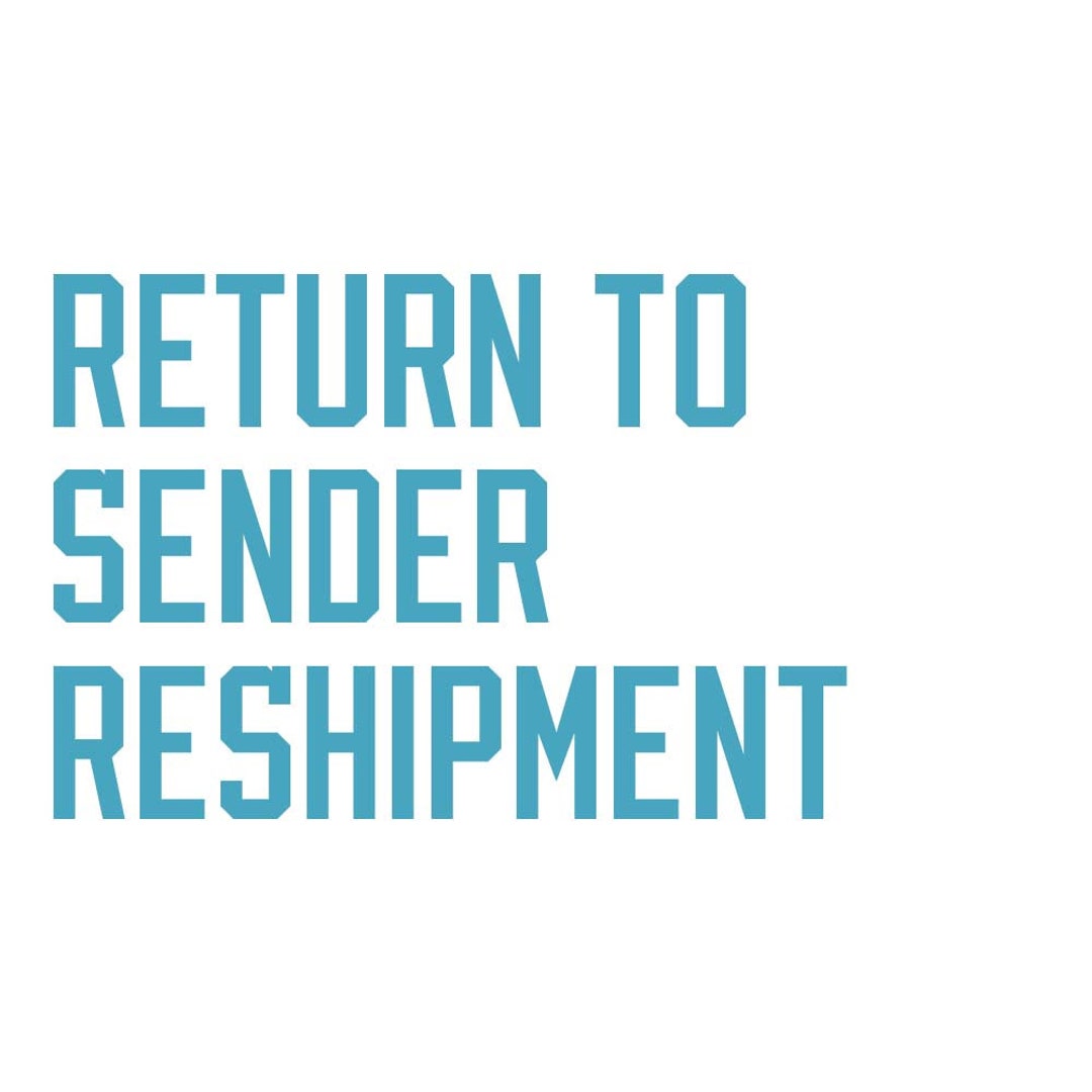 Return to Sender Reshipment - USA Domestic - Etsy