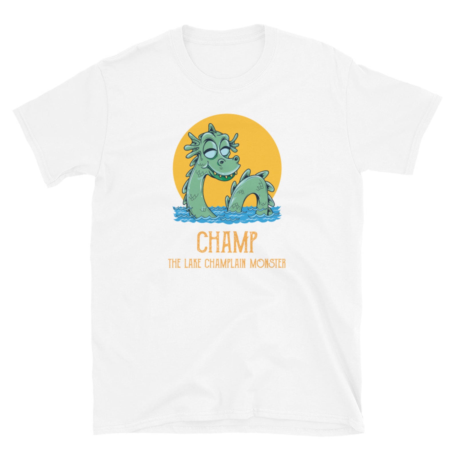 Funny Cryptid Cryptozoology Champ the Lake Champlain Monster - Etsy