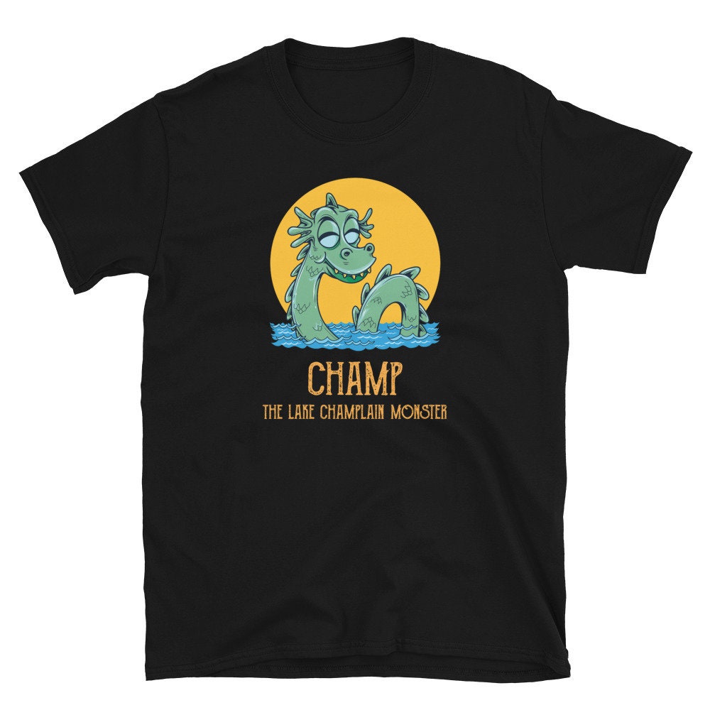 Funny Cryptid Cryptozoology Champ the Lake Champlain Monster - Etsy