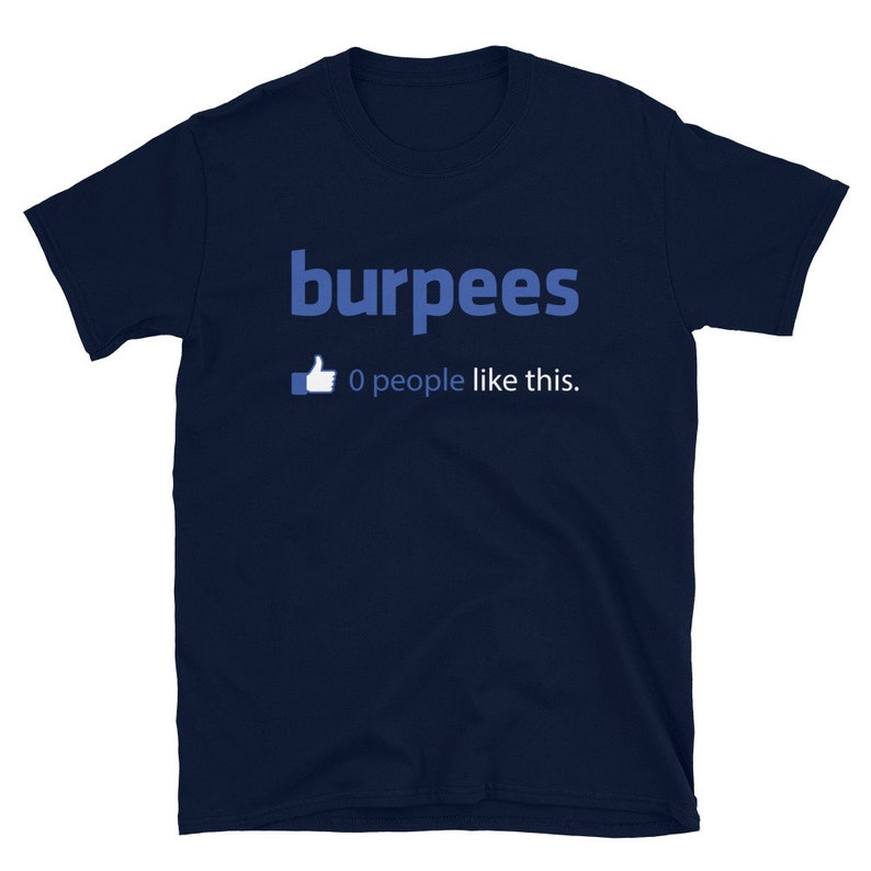 Gym Workout Burpees 0 People Like This Short-sleeve Unisex T-shirt - Etsy