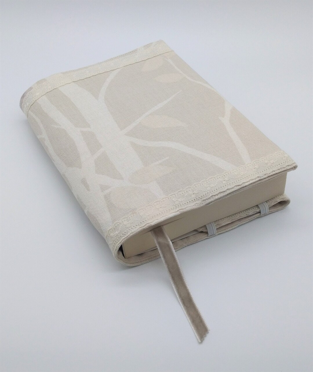 Handmade Book Cover Adjustable Book Cover Fabric Book Cover Journal ...