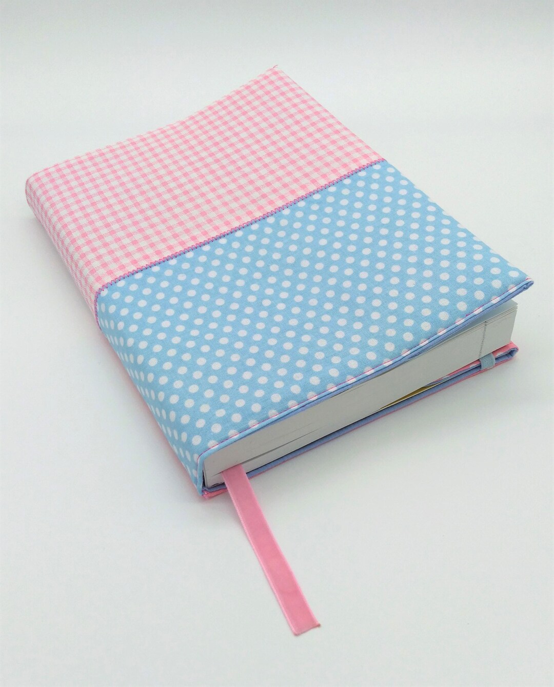 Polka Dot Reusable Book Cover,polka Dot Adjustable Book Cover ...