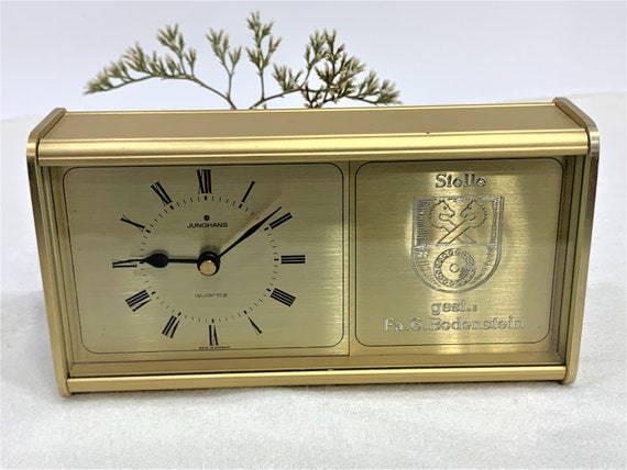 Vintage Junghans Quartz Clock Made in Germany 364 /60… - Gem