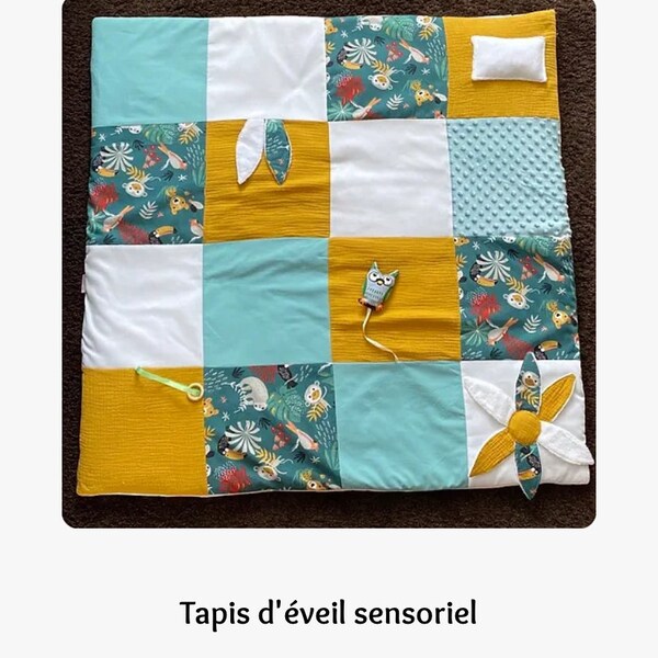 Tapis sensoriel - Etsy France