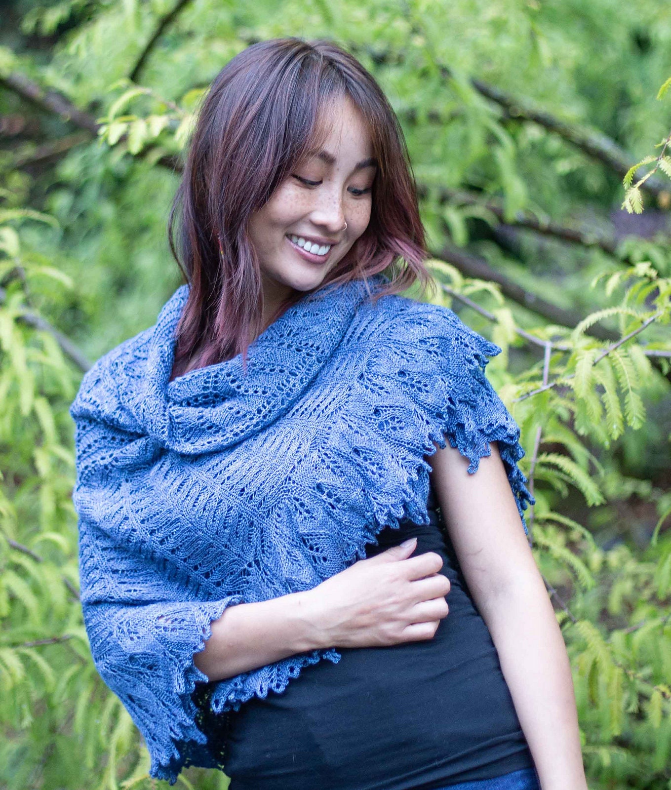 Huckleberry Pi Shawl - DIGITAL PATTERN DOWNLOAD - Etsy