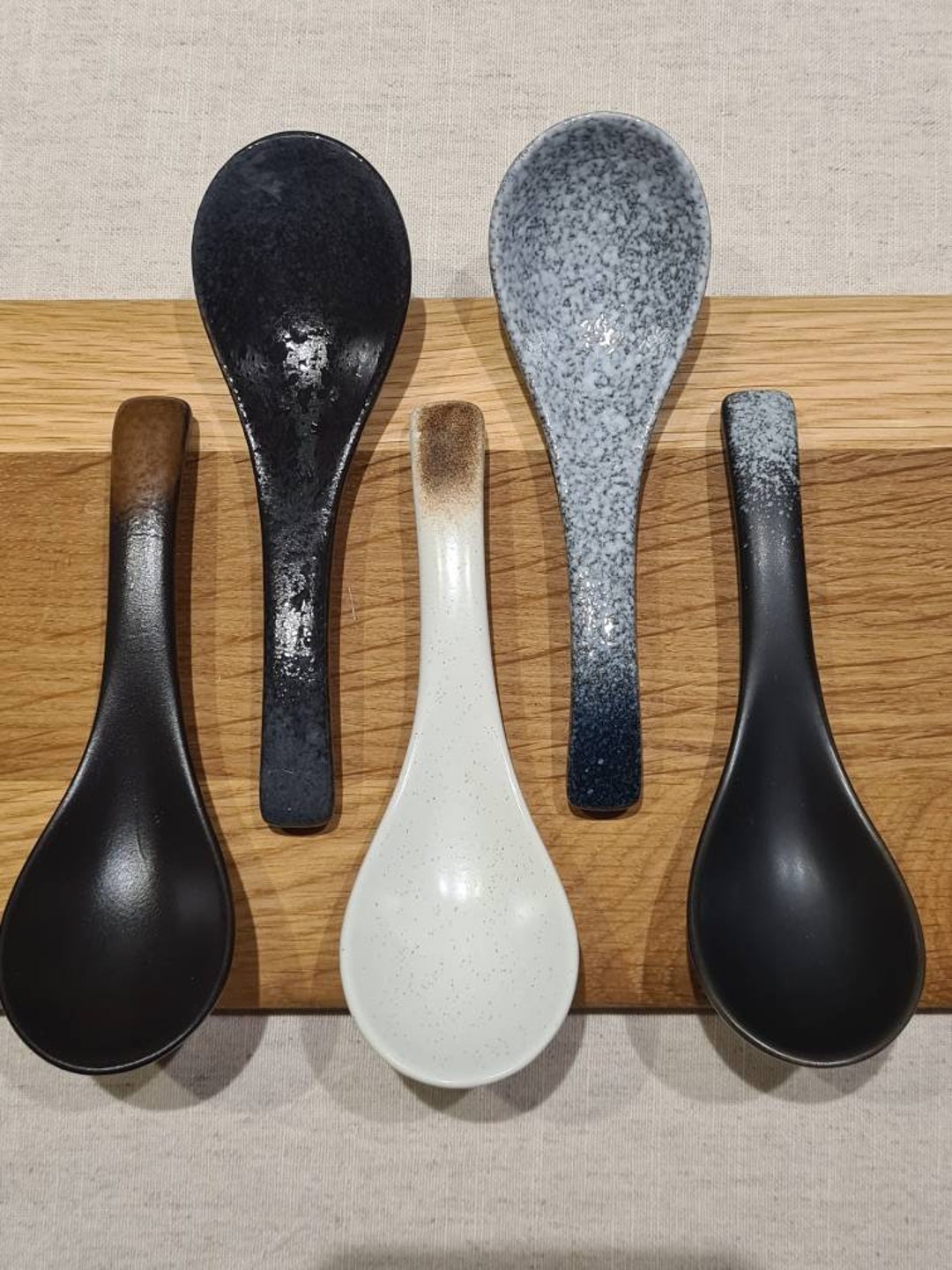 Authentic Japanese Ceramic Spoon Soup Kitchen Gift Ceramic - Etsy