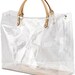 Paper Bag DIY Kit TPU Plastic Cover W Handle Strap Crossbody Tote Clear ...