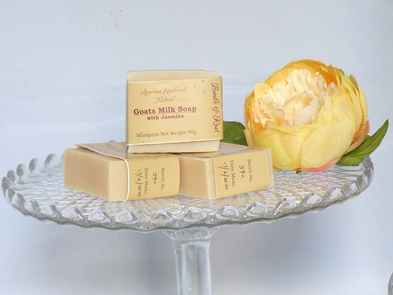 Goats Milk Soap with Jasmine | Etsy