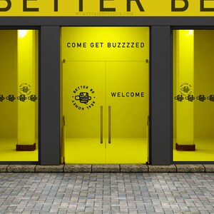 Simple CUSTOM Decals (die-cut Vinyl) of YOUR Logo or Lettering - Black ...