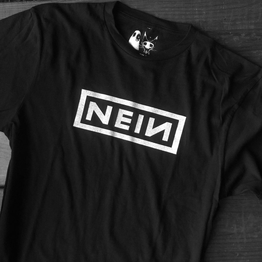 NEIN German Industrial Music T Shirt - Etsy Denmark
