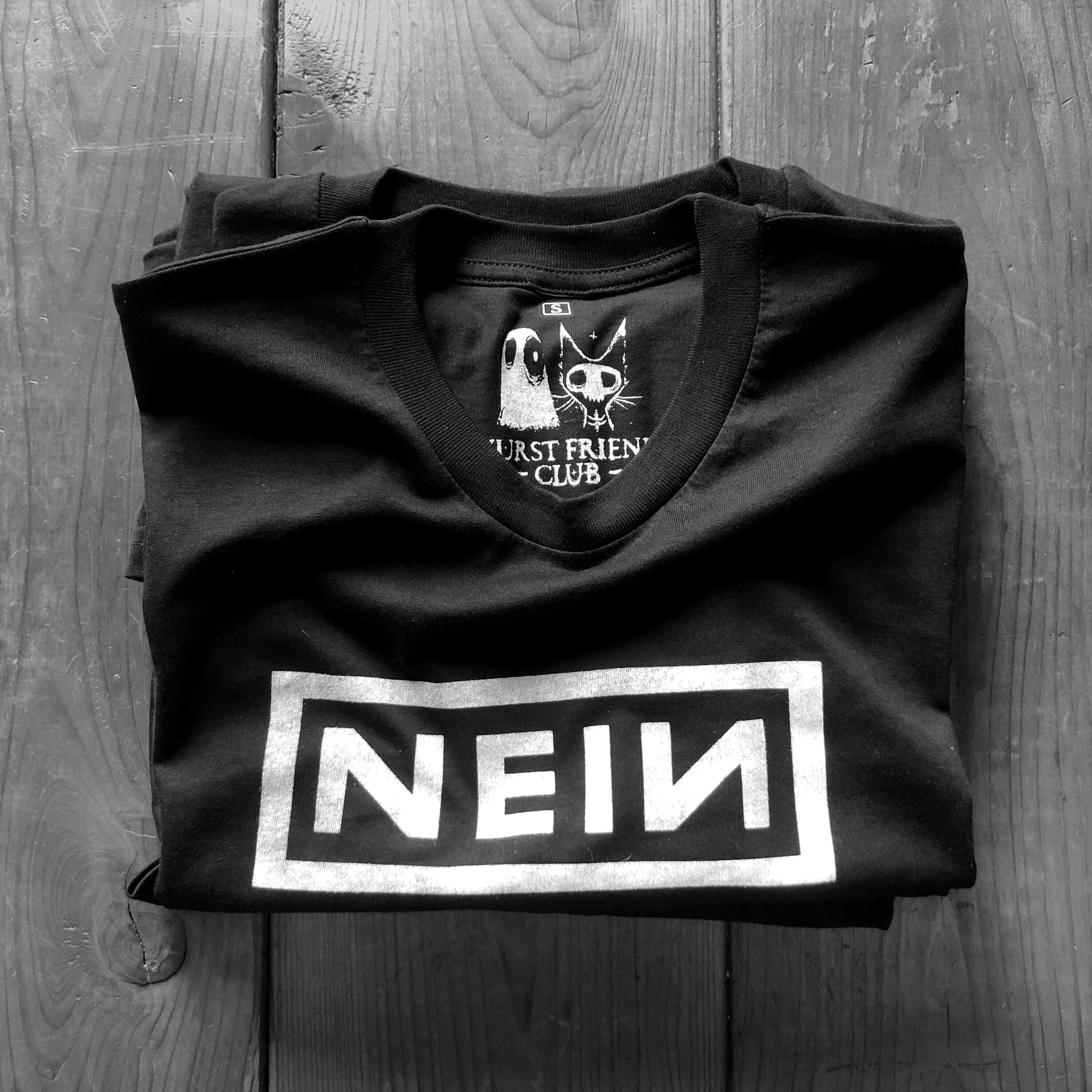 NEIN German Industrial Music T Shirt - Etsy Denmark