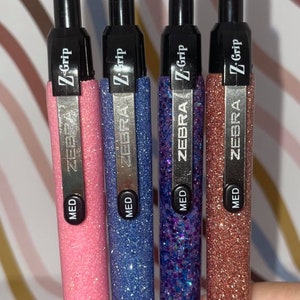 Resin Ballpoint Glitter Pen With Name Customization | Customizable ...