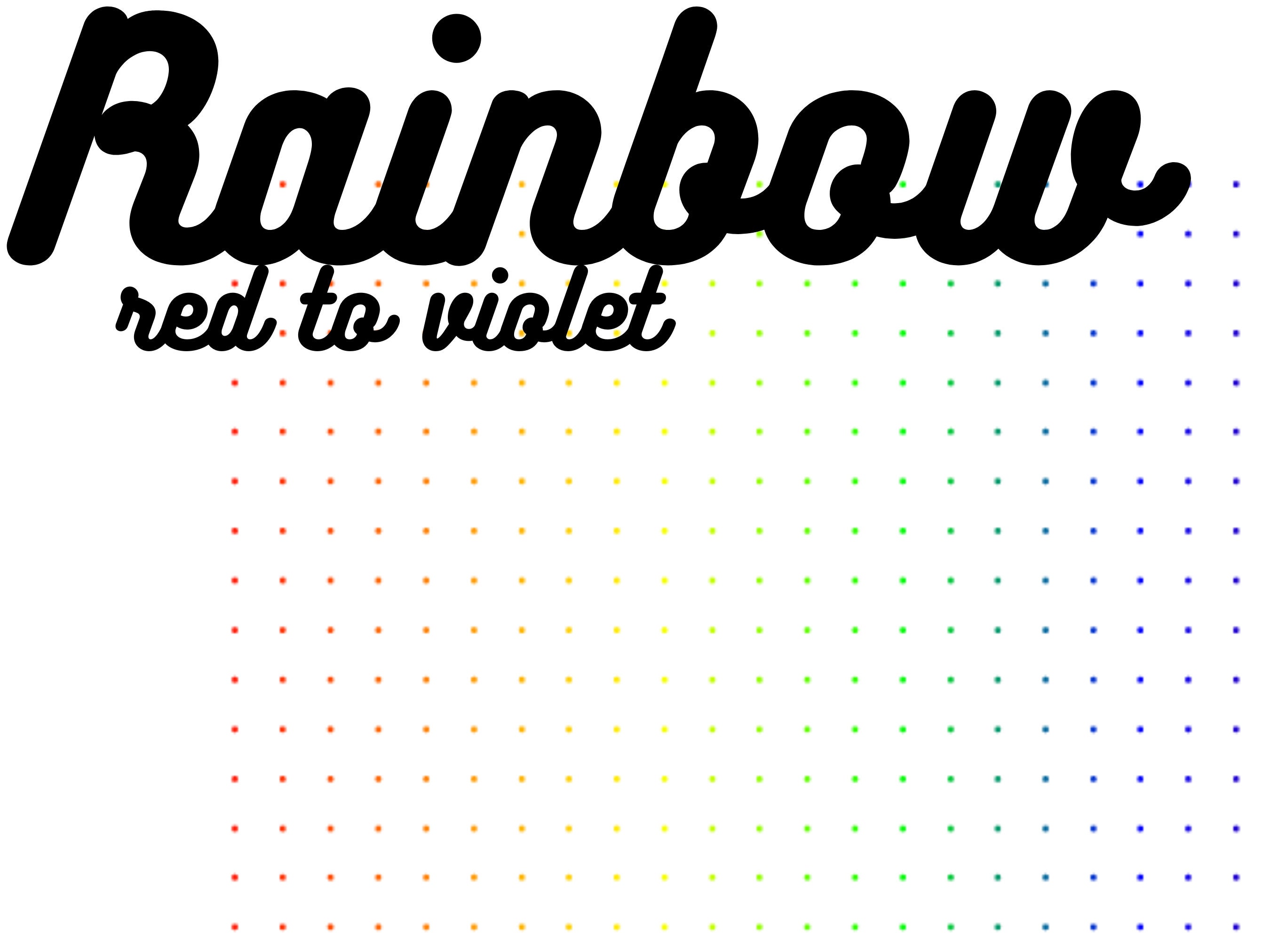 Rainbow Bullet Journal Paper Printable Dot Grid Rainbow - Etsy