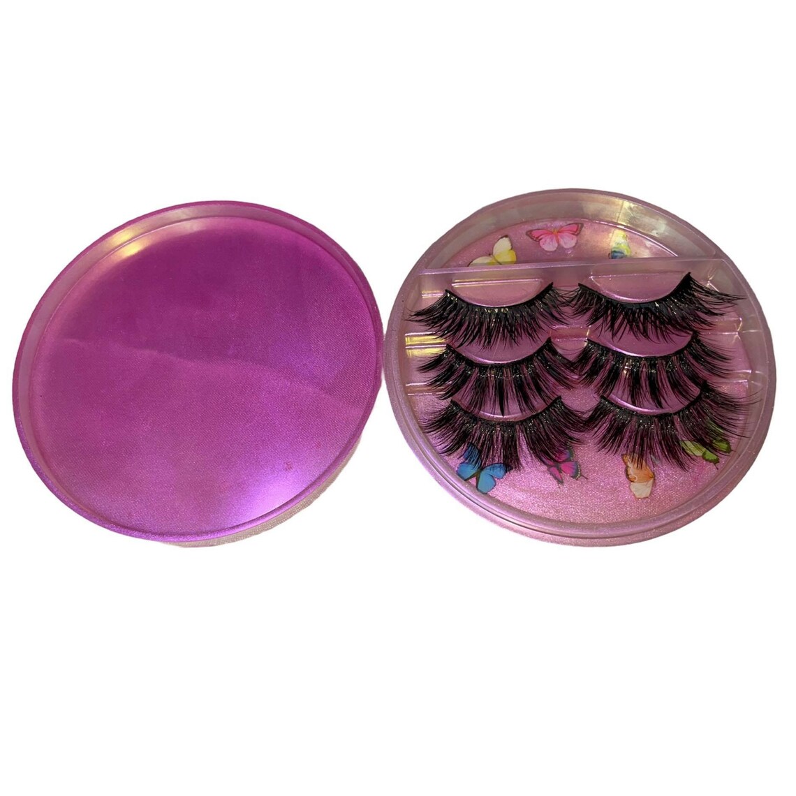 Eyelash Box Butterfly Storage Case Resin Eyelash Storage - Etsy