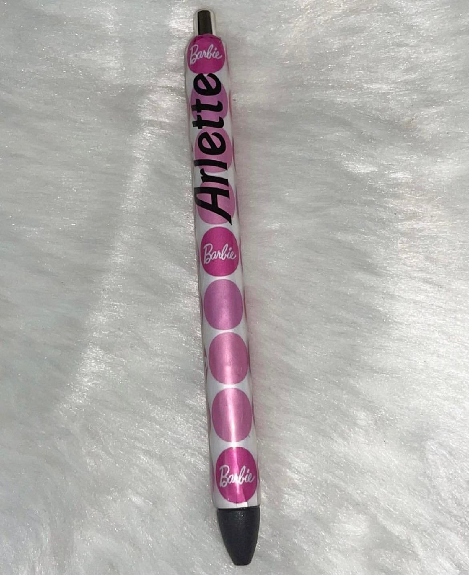 Custom Name Fashion Icon Pen | Resin Fashion Icon Pen With Custom Name ...