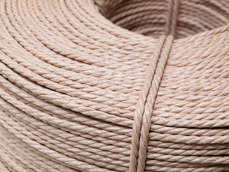 3mm Laced Genuine Danish Paper Cord natural Seat Weaving - Etsy Ireland