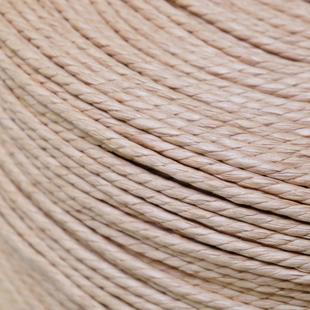 3mm Unlaced Genuine Danish Paper Cord | Natural | Seat Weaving Material ...