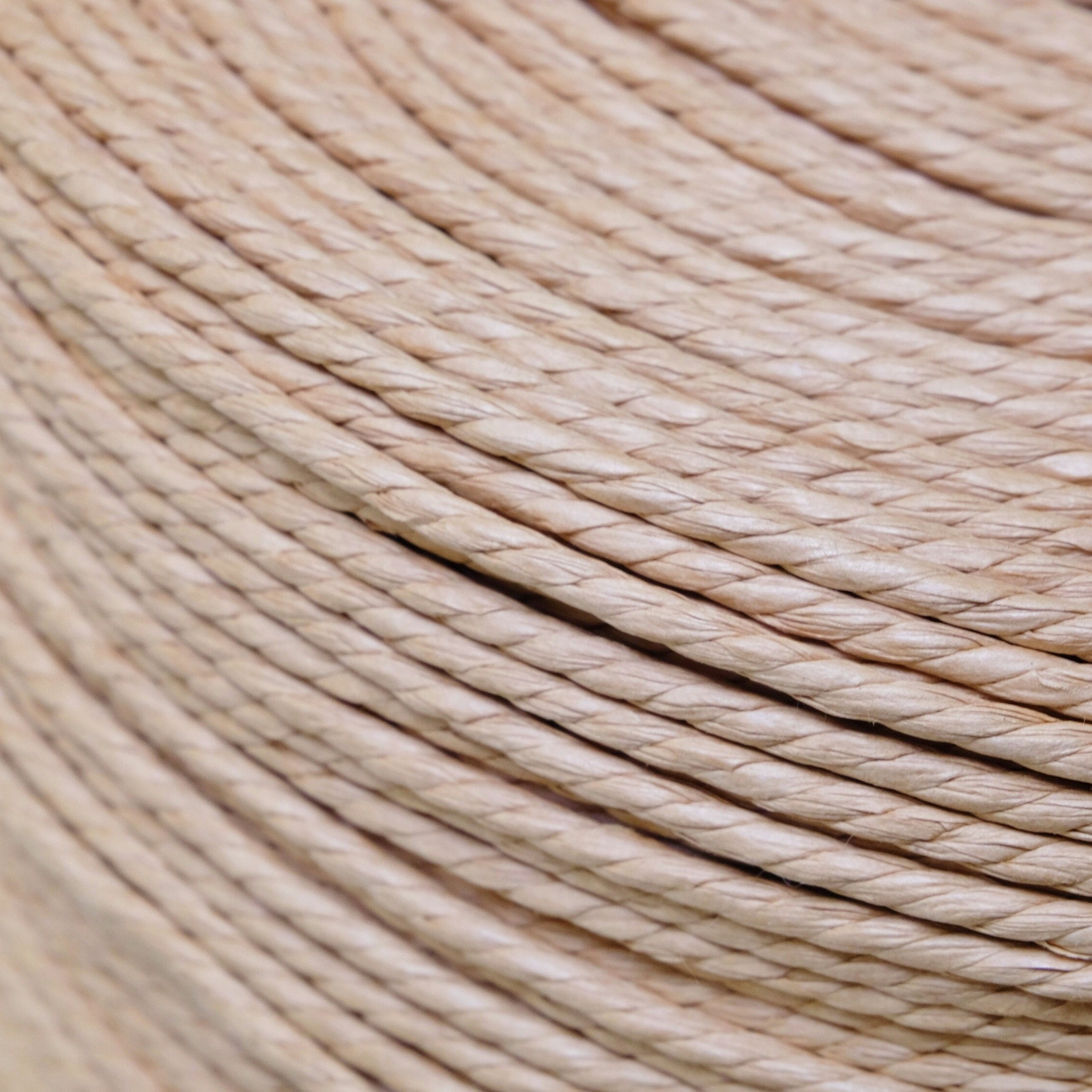 3mm Unlaced Genuine Danish Paper Cord | Natural | Seat Weaving Material ...