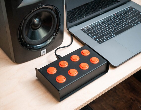 8 Button Midi Controller in Steel Enclosure / Touring | Etsy