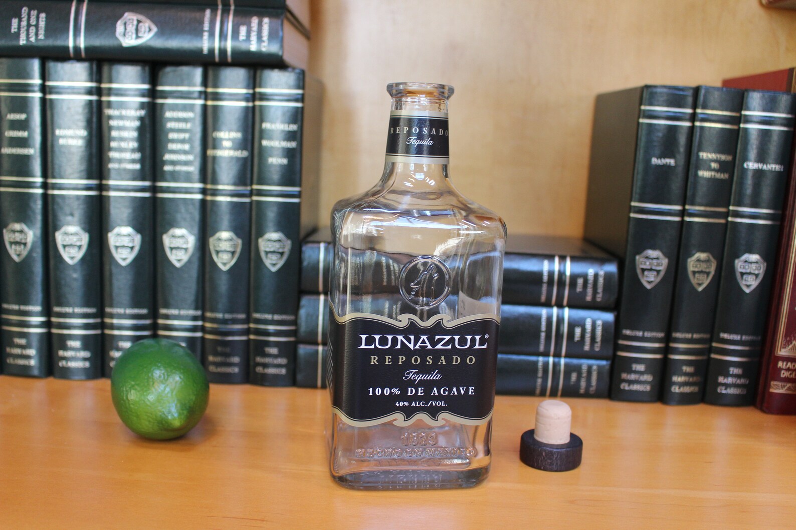 ONE 1 EMPTY 750 Ml Lunazul Reposado Agave Tequila Bottle Etsy
