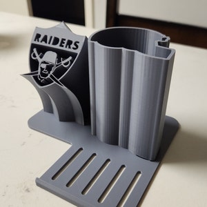 Las Vegas Raiders Pen and Phone Holder for Your Desk - Etsy