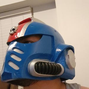 Warhammer 40K Space Marine Helmet- Fully Completed Wearable, Painted ...