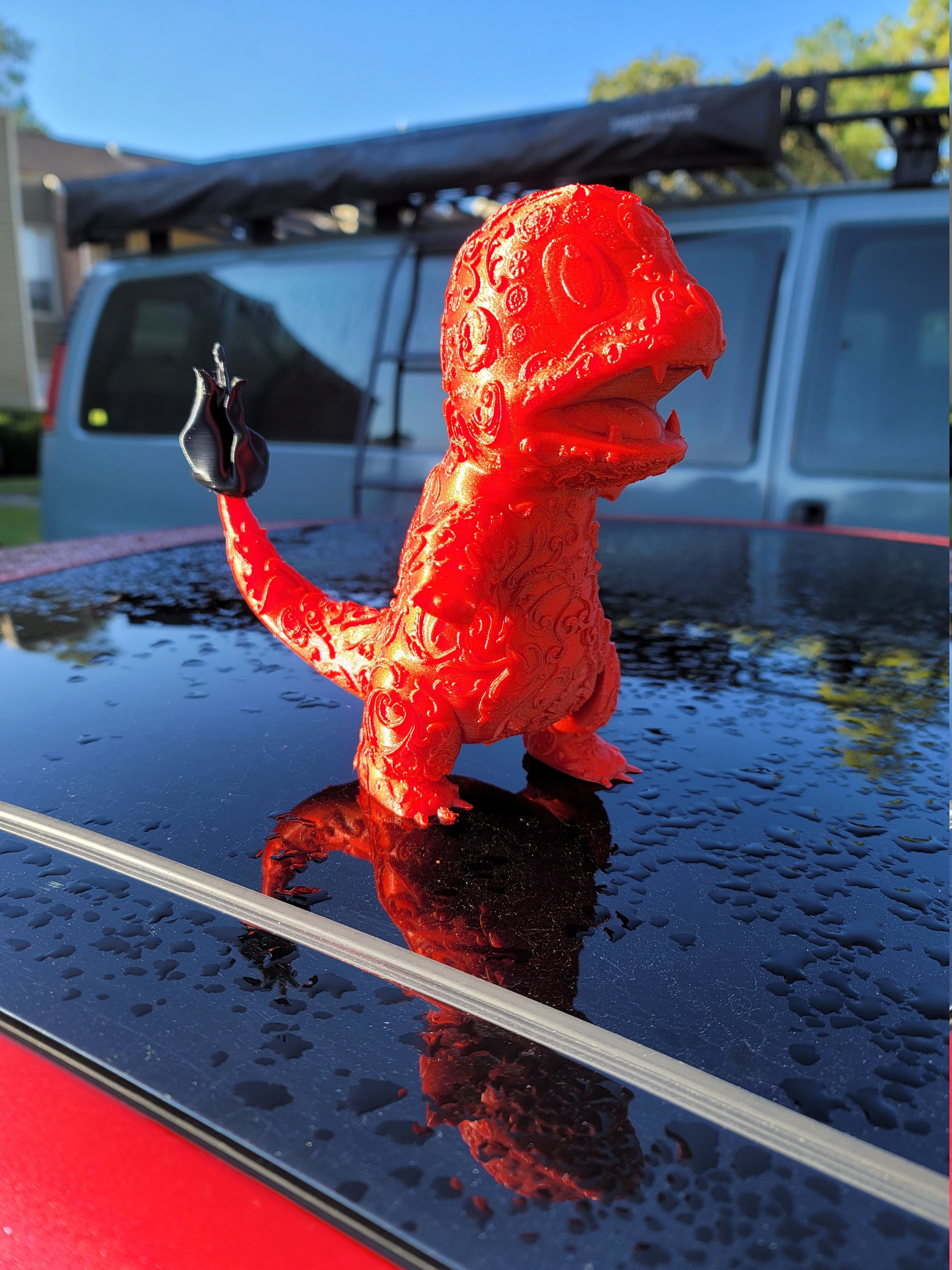 Large Charmander Pokemon Charmander 3D Printed Charmander Figure for ...