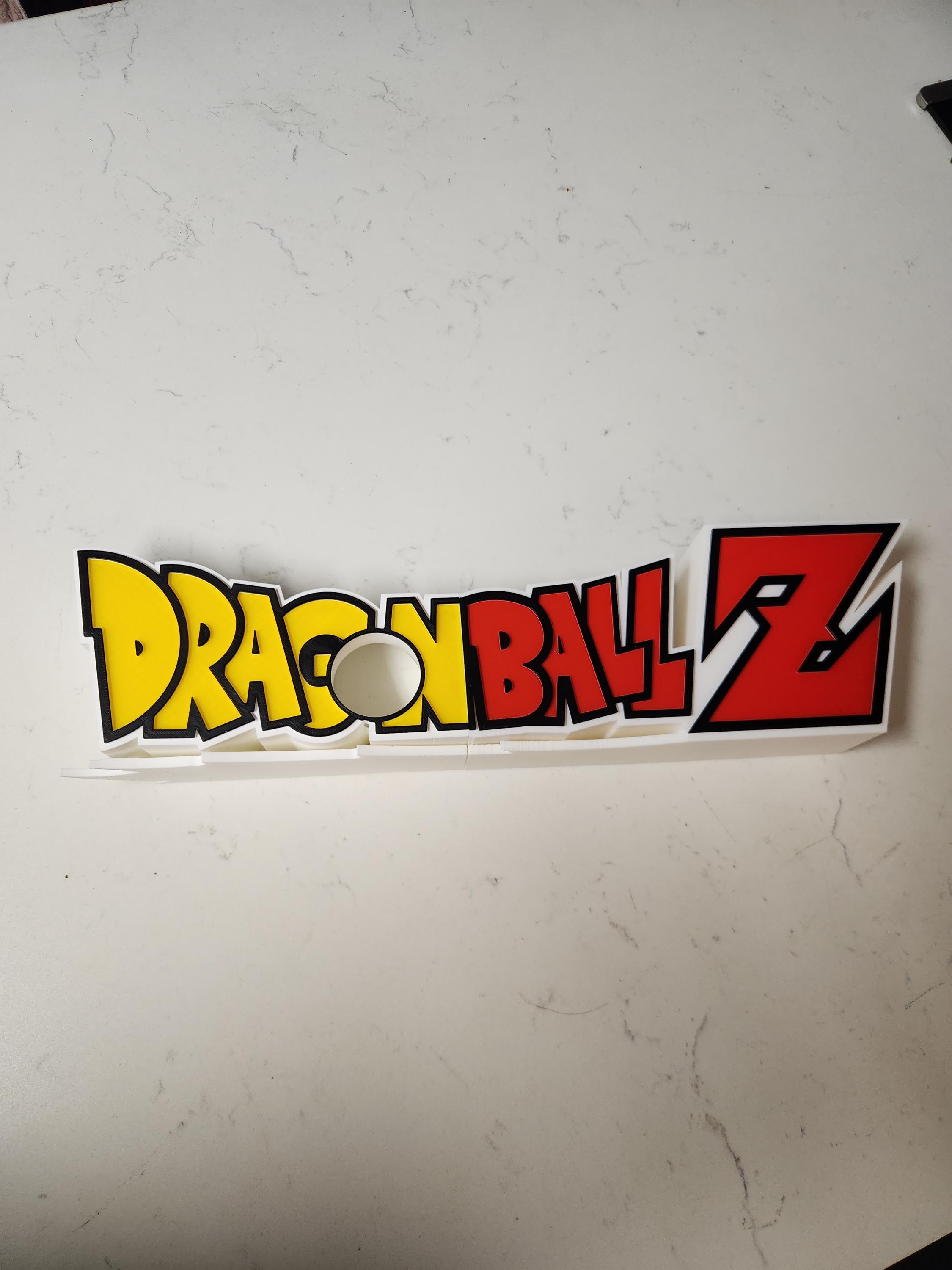 Dragon Ball Z 3D Display Stand: Anime Decor, Holds 42mm Ball - Etsy