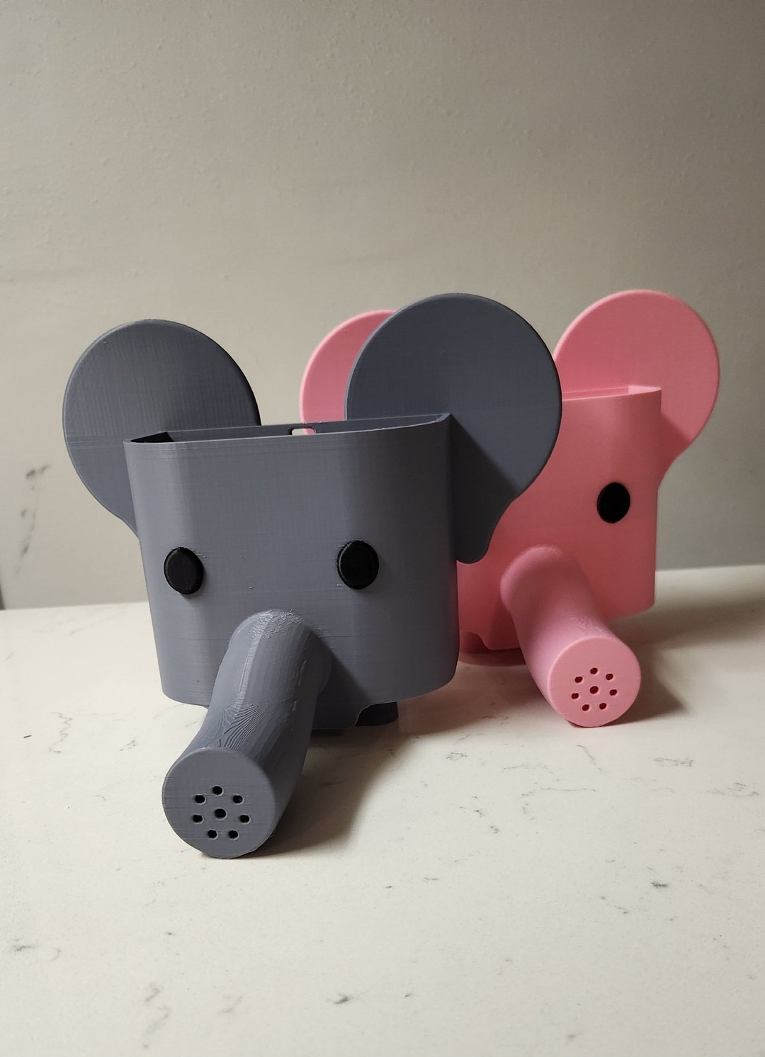 Shower Buddy Elephant Toy for Kids Bath Time With Water Spout/ Cute ...