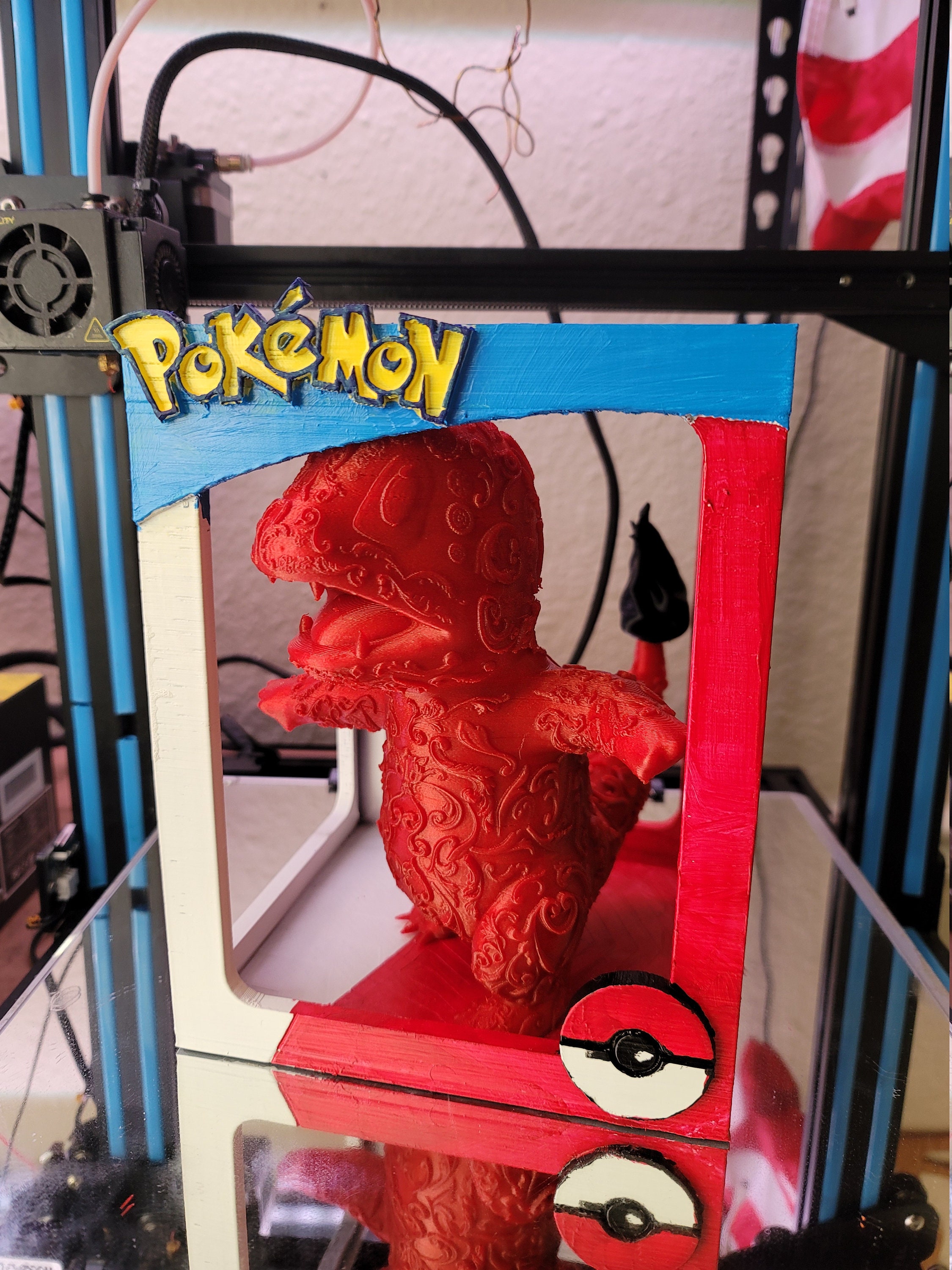 Large Charmander Pokemon Charmander 3D Printed Charmander Figure for ...
