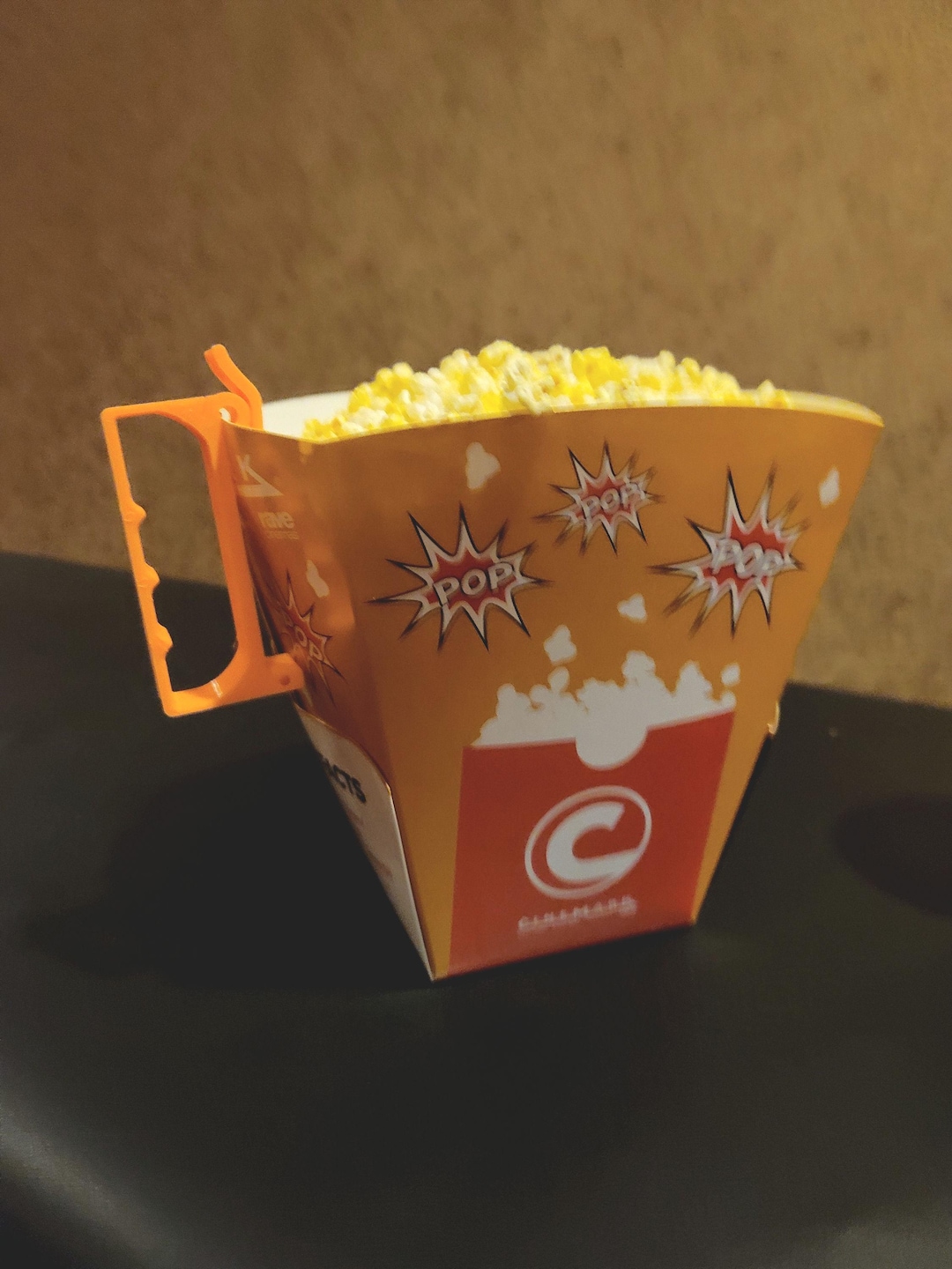 Popcorn Bucket Handle: Movie Theater Snack Carrier (2 or 4 Pack) - Etsy