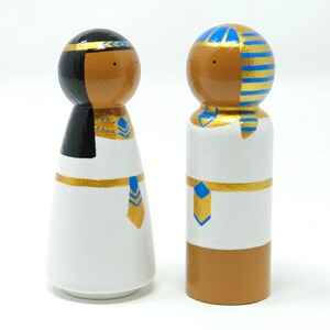 Ancient Egypt Peg Doll Set (*made to Order*) - Etsy