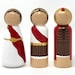 Ancient Rome Peg Doll Set (*made to Order*) - Etsy