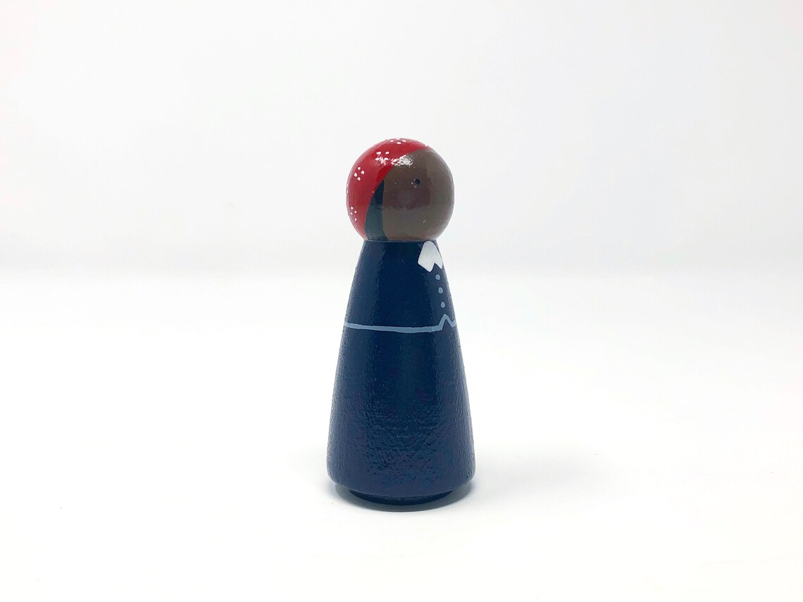 Harriet Tubman Peg Doll made to Order - Etsy
