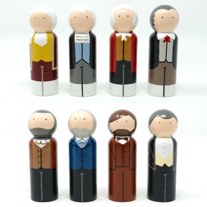 Composers Peg Dolls (*made to Order*) - Etsy