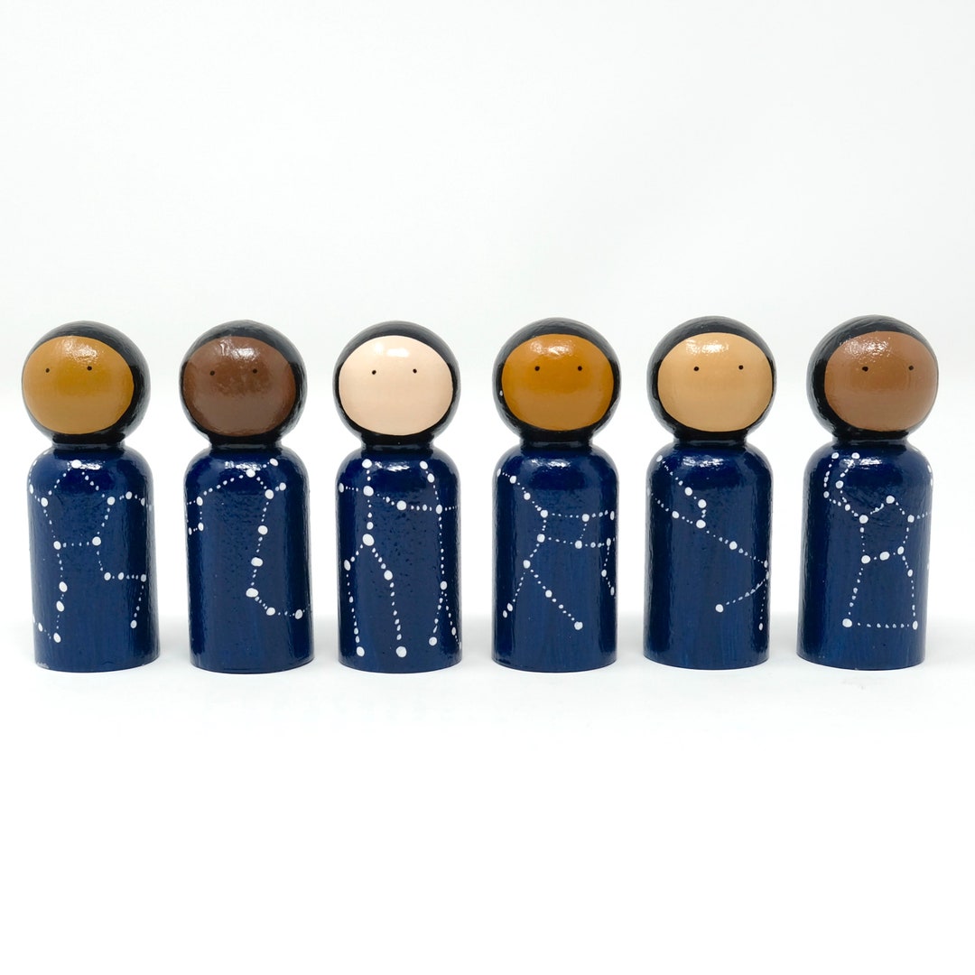 Constellation Peg Dolls (*made to Order*) - Etsy