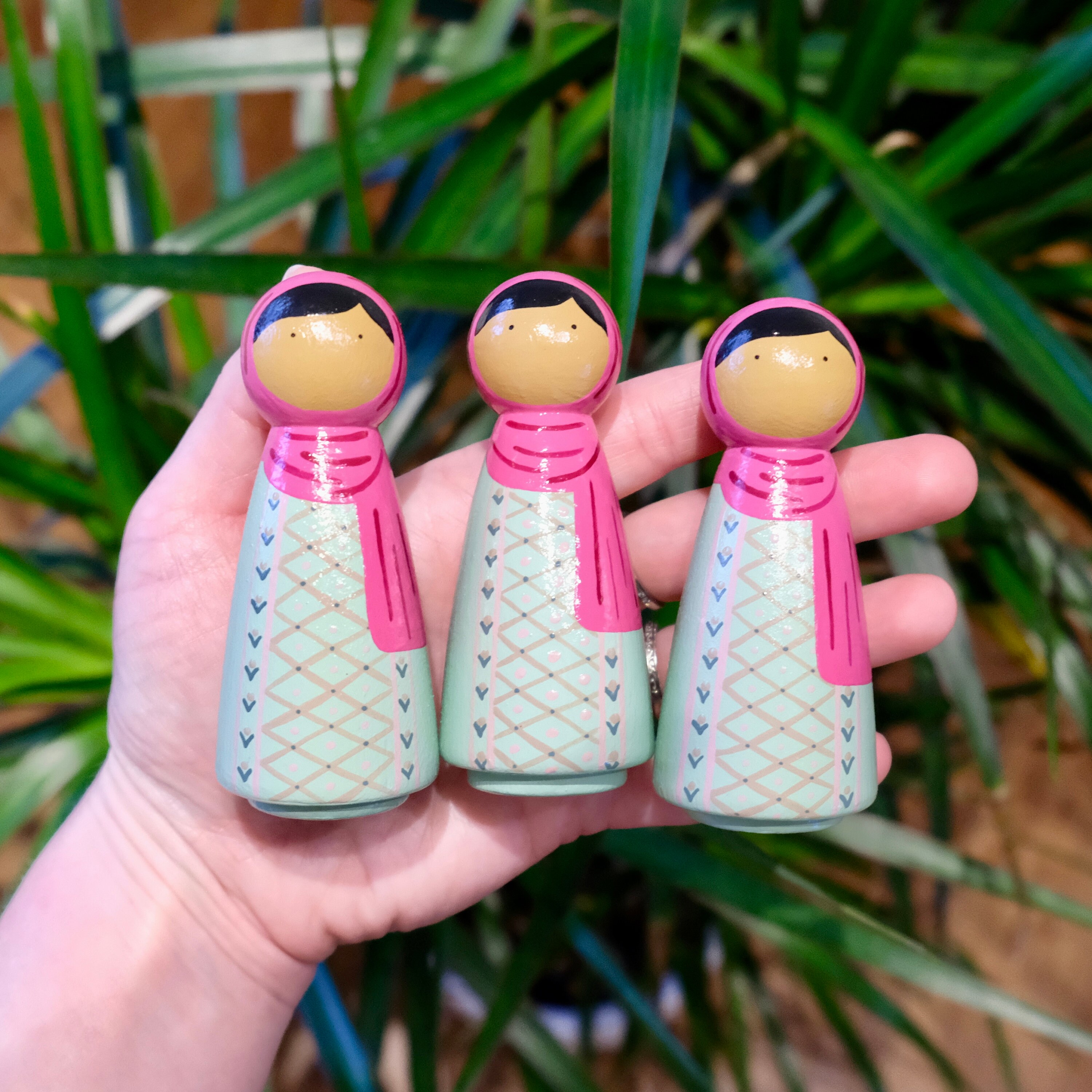 Malala Yousafzai Peg Doll (*made to Order*) - Etsy