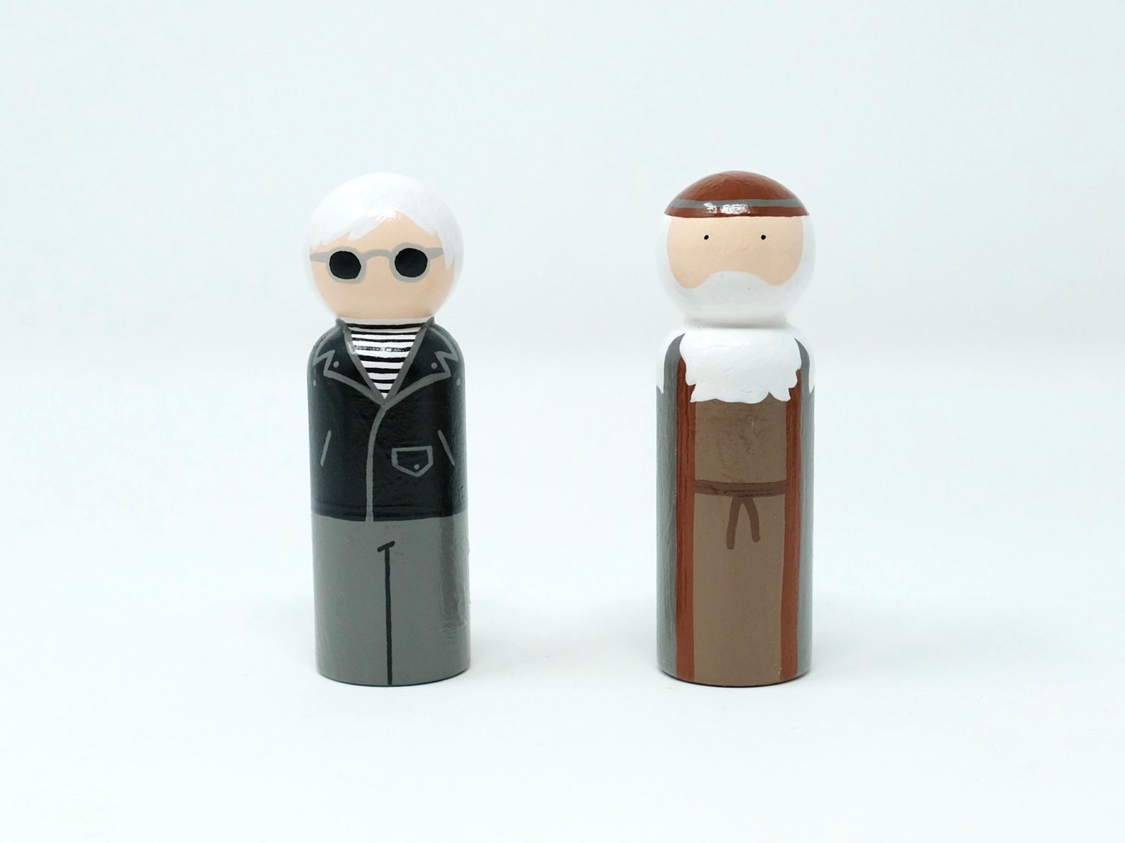 Famous Artists Peg Dolls made to Order - Etsy