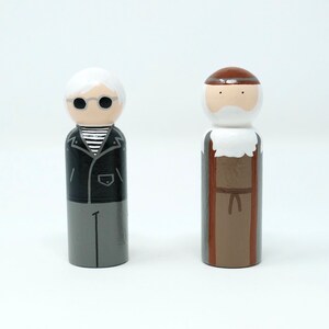 Famous Artists Peg Dolls made to Order - Etsy