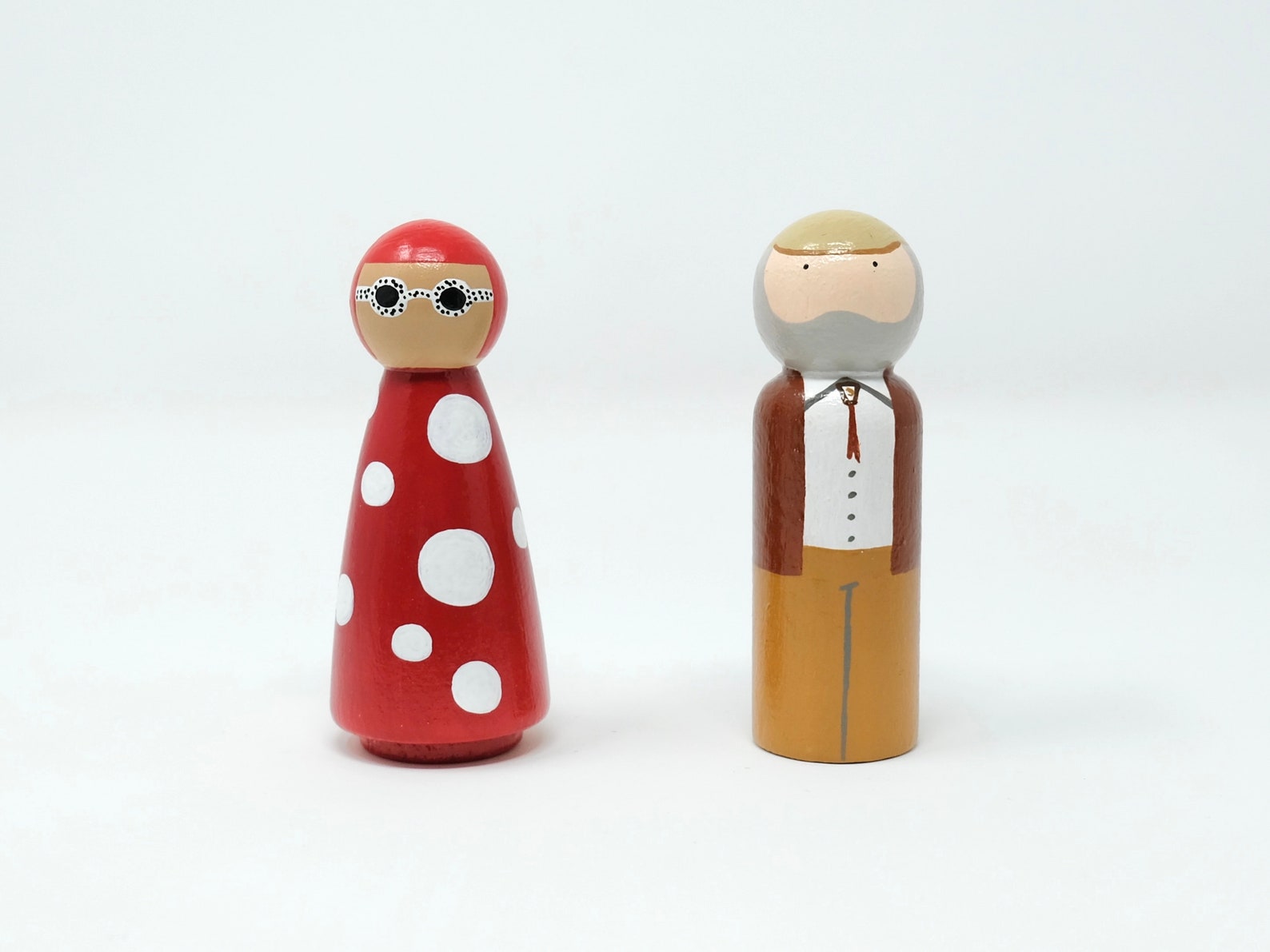 Famous Artists Peg Dolls made to Order - Etsy