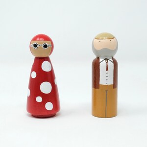 Famous Artists Peg Dolls made to Order - Etsy