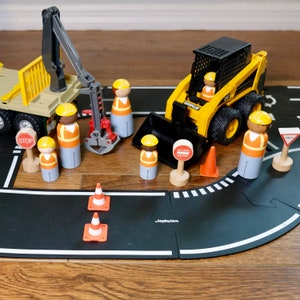 Construction Worker Peg Doll (*made to Order*) - Etsy