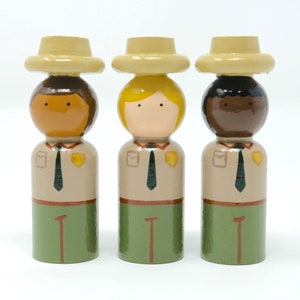 Park Ranger / Naturalist / Canoe / Campfire Dolls (*made to Order*) - Etsy