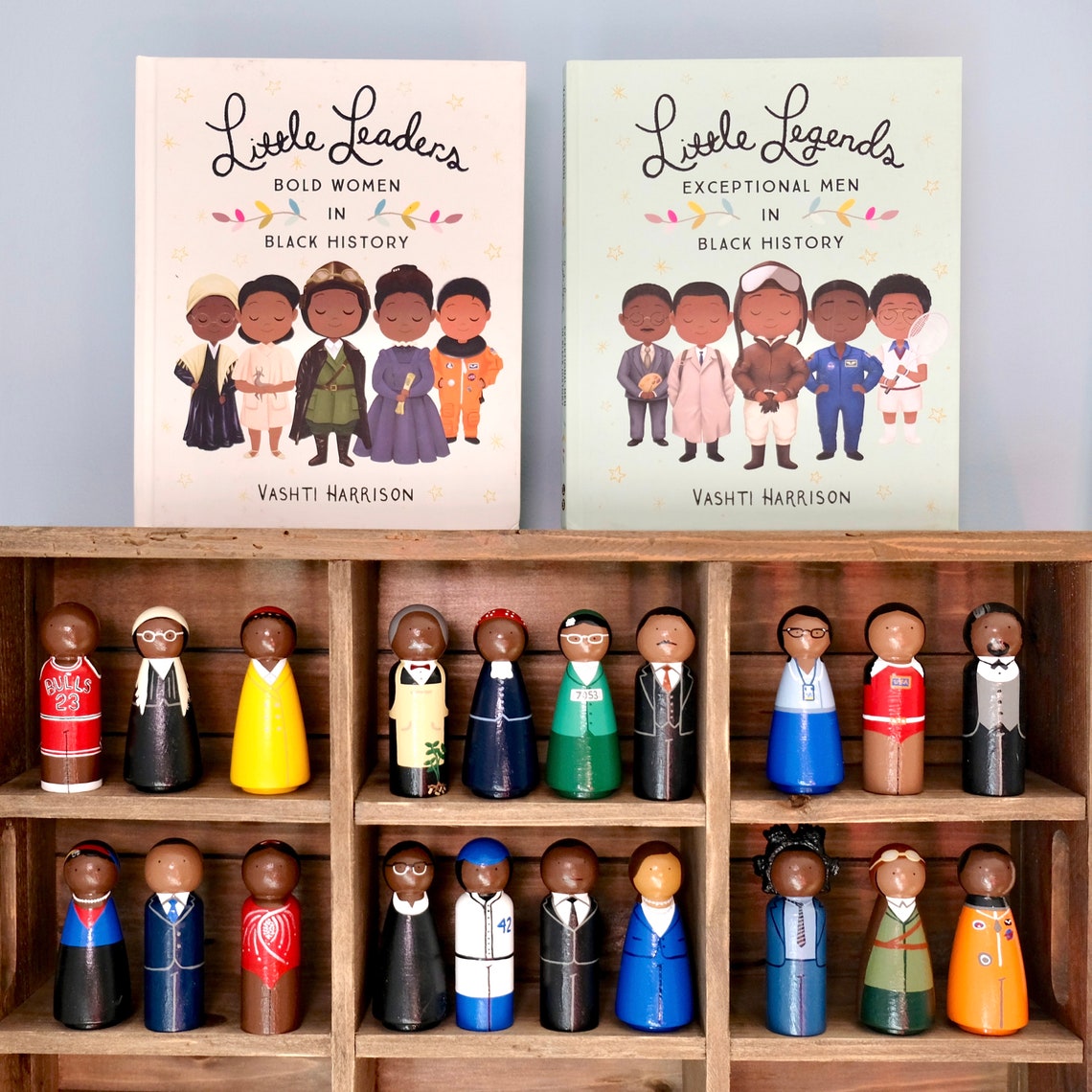Martin Luther King Jr. Peg Doll made to Order - Etsy