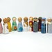 Greek Gods and Goddesses Peg Dolls (*made to Order*) - Etsy