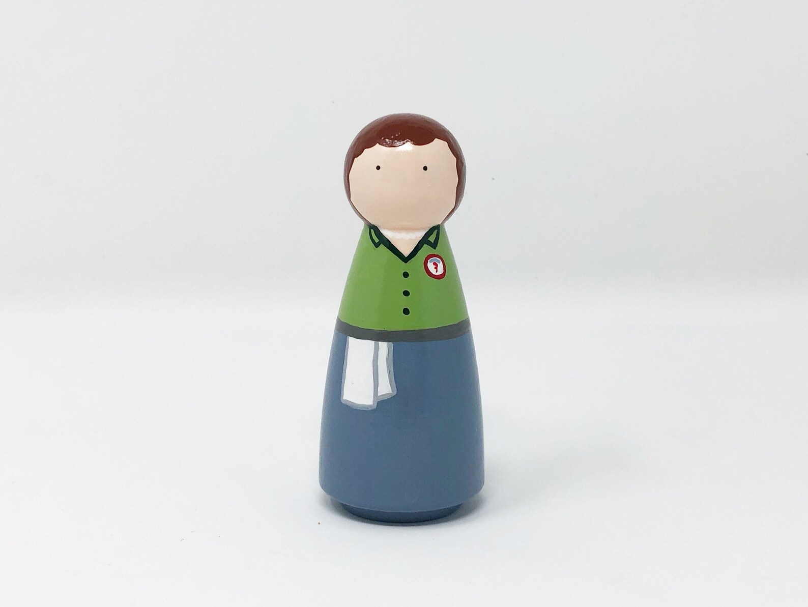 Julia Child Peg Doll made to Order - Etsy