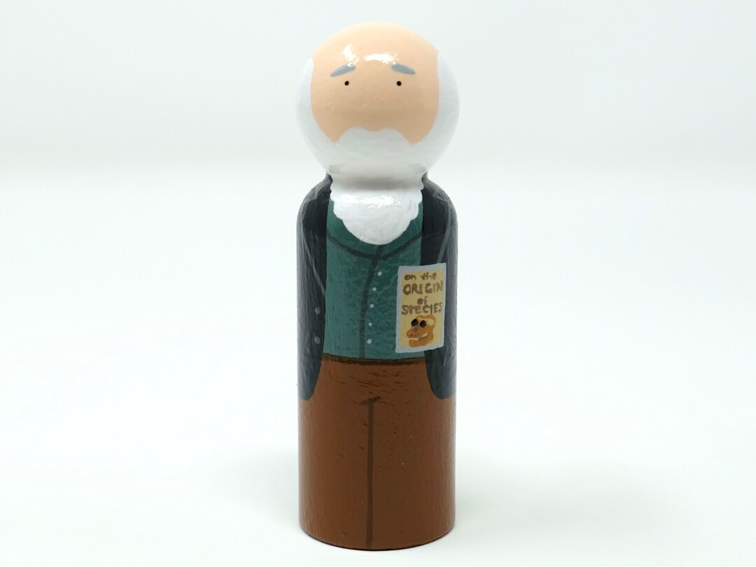 Charles Darwin Peg Doll (*made to Order*) - Etsy